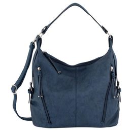 Tom Tailor Hobo CAIA Hobo bag, in schlichter Optik, blau