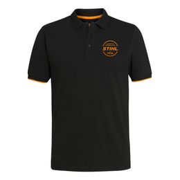 STIHL Poloshirt LOGO-CIRCLE schwarz Shirts