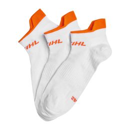 STIHL Socken SNEAKER 3er Set Weiß Socken & Schals