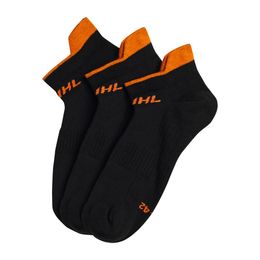 STIHL Socken SNEAKER 3er Set Schwarz Socken & Schals