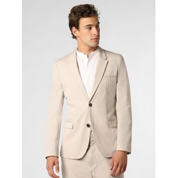 Hugo Baukasten-Sakko Herren Super Slim Fit Baumwolle, beige