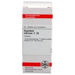 DHU-Arzneimittel Argentum Nitricum C 30 Tabletten 80 St