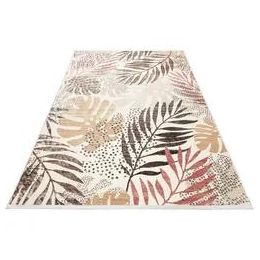 Teppich ESPRIT "Florence ESP-21077" Teppiche Gr. B/L: 160 cm x 225 cm, 7 mm, 1 St., beige Fransenteppich Esszimmerteppiche