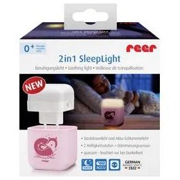 Reer LED-Nachtlicht 2 in 1 SleepLight Kirschblütenrosa