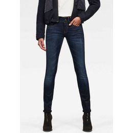 G-Star Raw Skinny-fit-Jeans Mid Waist Skinny moderne Version des klassischen 5-Pocket-Designs, blau