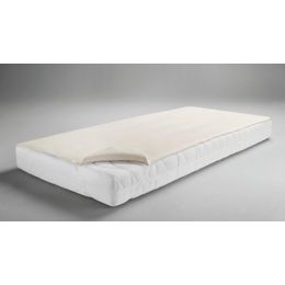 Matratzenauflage Molton, Allergiker geeignet (Hausstauballergiker) Dormisette Protect & Care, Auflage, 70x140, 90x200 cm und weiteren Größen, saugfähig, weiß