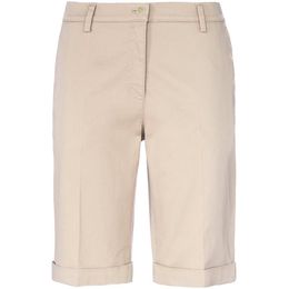 Slim Fit-Bermuda Modell Mia B. Brax Feel Good beige