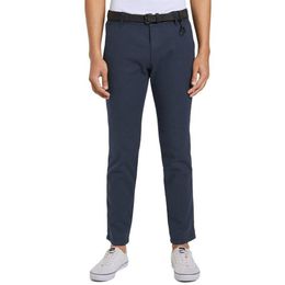 Tom Tailor Denim Chinohose, blau