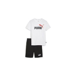 Puma Trainingsanzug SHORT JERSEY SET B (2-tlg), weiß