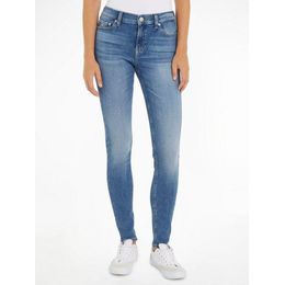 Tommy Jeans Skinny-fit-Jeans NORA MD SKN BH1238 im 5-Pocket-Style, blau