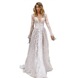RUZU UG Abendkleid Hochzeitskleid Bankettkleid Damen Verlobungskleid Spitzenkleid (1-tlg)