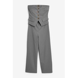 next Jumpsuit Rochelle Humes Bandeau-Jumpsuit mit Nadelstreifen (1-tlg)