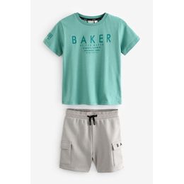 Baker by Ted Baker T-Shirt & Shorts Baker by Ted Baker T-Shirt und Cargo-Shorts im Set (2-tlg)