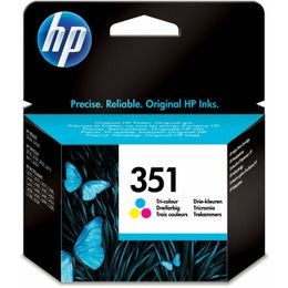 HP 351 - 3.5 ml - Farbe (Cyan, Magenta, Gelb) - Original - Tintenpatrone - fr Deskjet D4260, Officejet J5730, J5780, Photosmart C4380, C4383, C4480,