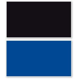 Fotorückwand Schwarz/Blau beidseitig 150x60cm 2in1 Rückwandposter
