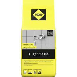 SAKRET - Fugenmasse 2 - 5 mm dunkelgrau 1 kg Fugenmörtel