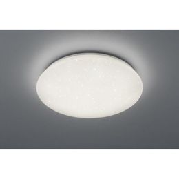 Potz White Glitter IP44 Dimmbare LED-Deckenleuchte Ø50 cm Trio Lighting