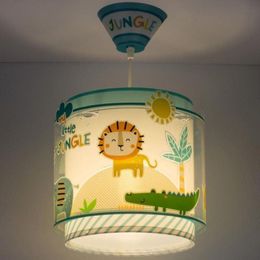 Kinderzimmer Pendelleuchte Little Jungle fluoreszierend - multicolour - Dalber