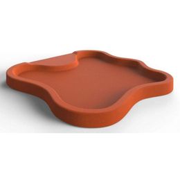 Orange Lake Duschteller Cm 107x103x9 Arkema Design Prodotto Made In Italy Cv-d108/2009 - Orange