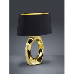 Tischlampe Moderne Keramik Gold Taba H52 cm Trio Lighting