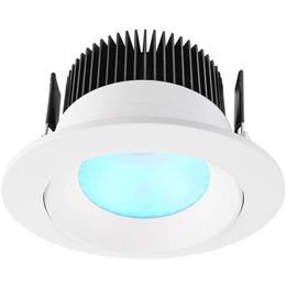 Deko-Light LED Deckeneinbauleuchte COB94 in Weiß-matt RGBW 16W - white