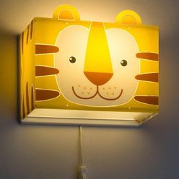 Dalber - Kinderzimmer Wandleuchte Little Tiger E27 - Gelb