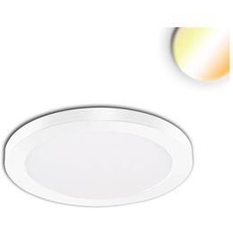 Isoled - led Aufbau/Einbauleuchte Slim Flex, 6W, weiß, ColorSwitch - white