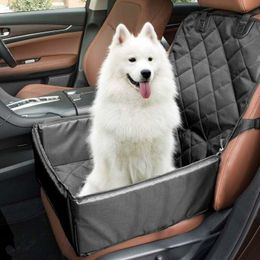 Hiasdfls - Autositzbezug für Hunde, Haustiersicherheits-Autositzbezug, wasserdichte Hundeschutzabdeckung, Hundehängematte