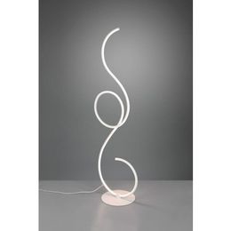 Moderne weiße LED-Dimmer-Wohnzimmer-Stehlampe Jive Trio Lighting