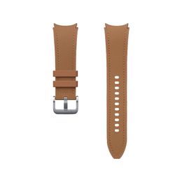 Samsung Hybrid Eco-Leather Band (20 mm, M/L), Ersatzarmband, Samsung, Camel