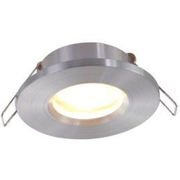 Steinhauer LED Einbauspot Pélite in Silber 4,6W 350lm GU10 IP44 - grey