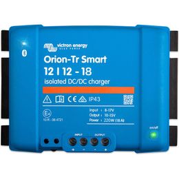 VICTRON ENERGY Orion-Tr 0% MwSt §12 iii UstG Smart 12/12 18A (220W) dc/dc Ladegerät für Blei- und Lithium Akkus isoliert - Victron