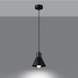 famlights - Pendelleuchte Taina in Schwarz E27 1-flammig - black