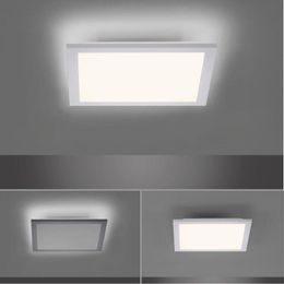 Leuchten Direkt - led Deckenleuchte Flat in Weiß 2x 12W 2500lm 295x295mm - Weiß