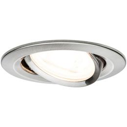 Premium led Einbaustrahler Nova, GU10, 51 mm, Alu, Zink, - grey - Paulmann