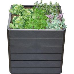 Garantia - ergo quadro l 75 Hochbeet Stone, inkl. flora Wassersparsystem - 645167