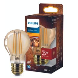 Led Lampe E27 - Birne A60 3,1W 250lm 1800K ersetzt 25W Einerpack - yellow - Philips