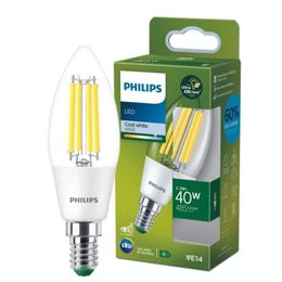 Led Lampe E14 - Kerze B35 2,3W 485lm 4000K ersetzt 40W Einerpack - transparent - Philips