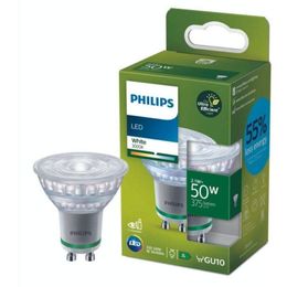 Philips - led Lampe Gu10 - Reflektor Par16 2,1W 375lm 3000K ersetzt 50W Einerpack - transparent