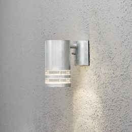 Konstsmide - Moderne Wandleuchte Modena aus galvanisiertem Stahl - grey