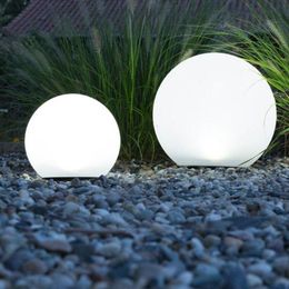 Heitronic - Solar led Kugel Boule 200mm - white