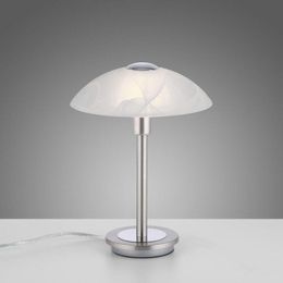 Paul Neuhaus LED Tischleuchte Enova in Silber und Transparent - grey