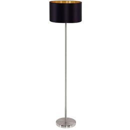 Eglo - Stehleuchte, 1510mm, schwarz, gold - black