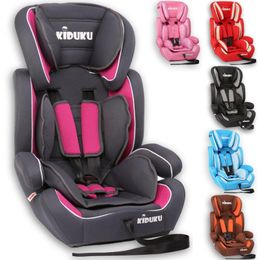 Autokindersitz Kinderautositz Autositz Kindersitz 9-36kg Gruppe 1+2+3 Hellblau/Weiß - KIDUKU