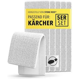 Steam Cleaner Replacement Cloths for Karcher - [Set of 5] - Suitable for All Kärcher Easyfix Models SC1, SC2, SC3, SC4, SC5, Compatible with Karcher