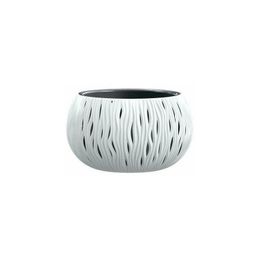 Prosperplast - Nike dsk -Vase mit tridimensionaler Dekoration 29xH19 cm White - White