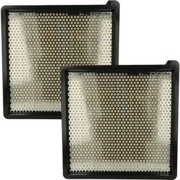 2x Flachfaltenfilter kompatibel mit Kärcher km 75/40 wg, km 75/40 w Bp Pack Scheuersaugmaschine, Kehrmaschine - Luftfilter, Ersatz-Filter - vhbw