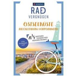 Kompass Radvergnügen Ostseeküste Mecklenburg-Vorpommern - Kay Tschersich Kartoniert (TB)