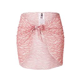 Pieces Strandtuch 'AMY' Damen Gr&ouml;&szlig;e XL dunkelrot / wei&szlig;