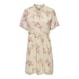 Only Kleid 'AIDA ELISA' Damen Größe 34 braun / orange / pink / wollweiß Winterkleid